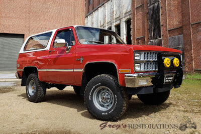 1981 Chevy K5 Blazer - Greg's Restorations